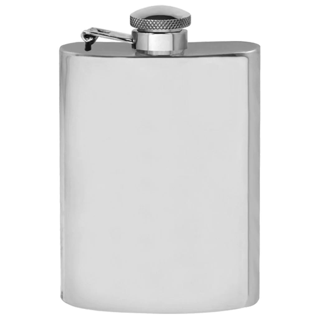 4OZ PEWTER HIP FLASK WITH HINGED CAPTIVE TOP – W. Carter and Son